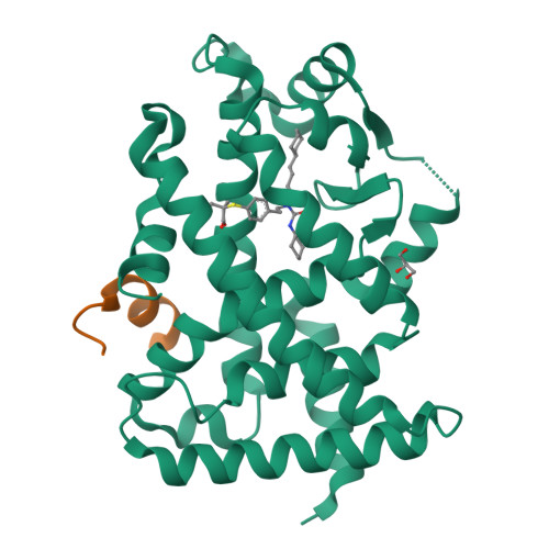RCSB PDB - 9IWM: X-ray structure of human PPARalpha ligand binding domain-GW7647-TRAP220 ...