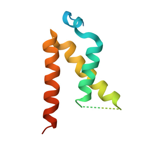 RCSB PDB - 9JEJ: Crystal structure of human EP300 KIX domain (L644C mutant)