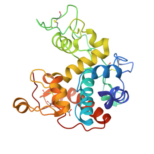 RCSB PDB - 9JTP: Crystal Structure of chitinase (E167Q) from the ...