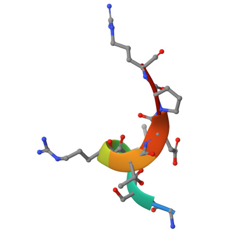 RCSB PDB - 9KFO: Structure of WDR5 in complex with mutated EMBOW