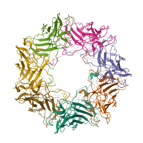RCSB PDB - 9KG1: Alpha-hemolysin heptameric pre-pore state derived from ...