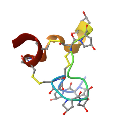 RCSB PDB - 9KK0: Solution structure of kappa-conotoxin RIIIJ