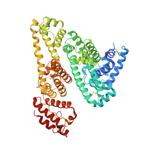 RCSB PDB - 9KQK: Crystal structure of HSA in complex with AmpHecy