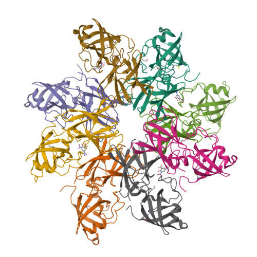 RCSB PDB - 9MS4: Crystal structure of an expansin (Xa_EXLX1) from ...