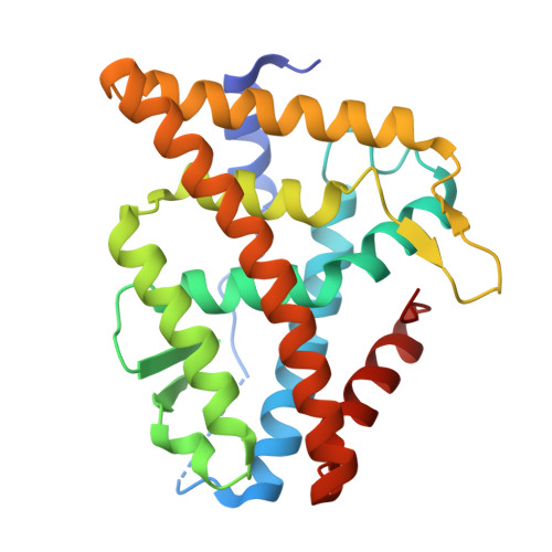 RCSB PDB - 9N03: Crystal structure of Melanotaenia fluviatilis estrogen ...