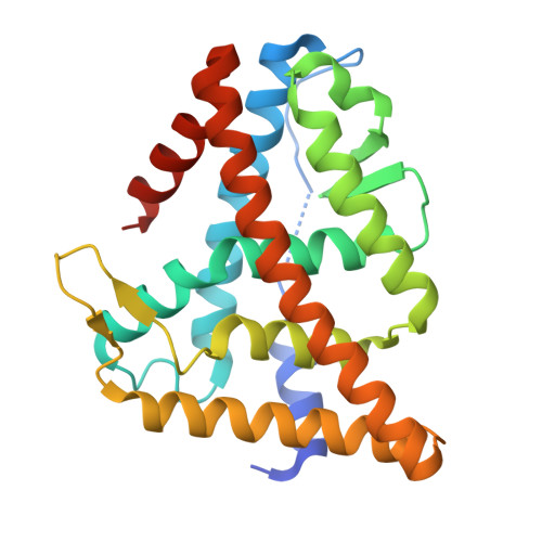 RCSB PDB - 9N0C: Crystal structure of Melanotaenia fluviatilis estrogen ...