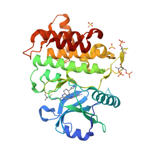 RCSB PDB - 9NA5: IRAK4 in Complex with Compound 24