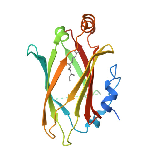 RCSB PDB - 9NEM: Structure of Unc119-Farnesylated peptide complex