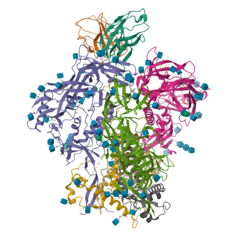 RCSB PDB - 9NHM: BG505-CH505 Env glycoprotein in complex with NHP pAb ...
