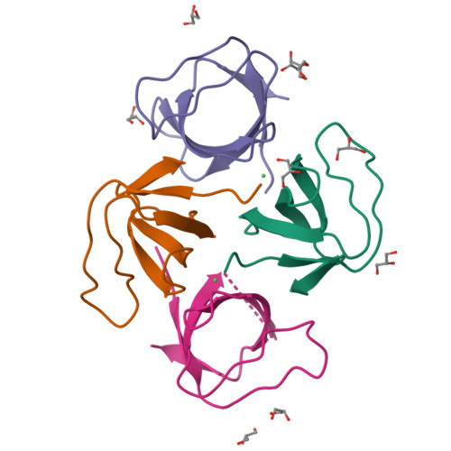 RCSB PDB - 9OFX: Crystal structure of c-Src SH3 domain in H32 space ...