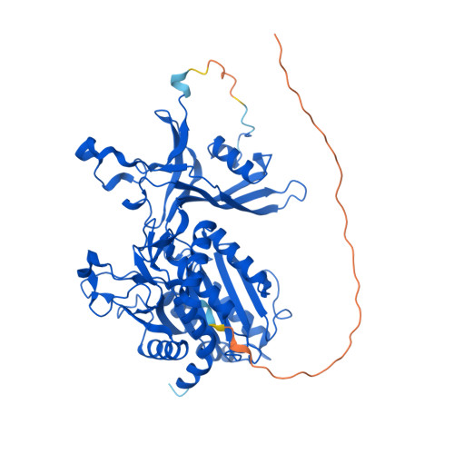 RCSB PDB - AF_AFC0NTV2F1: Computed structure model of Aspartyl ...