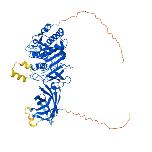 RCSB PDB - AF_AFP11602F1: Computed structure model of Lipoprotein lipase