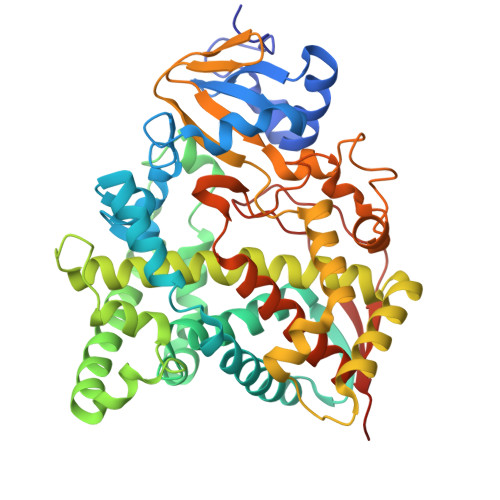 RCSB PDB - 6AY4: Naegleria fowleri CYP51-fluconazole complex
