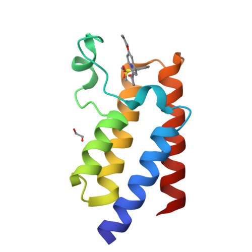 RCSB PDB - 7BL9: BAZ2A bromodomain in complex with GSK2801 chemical probe