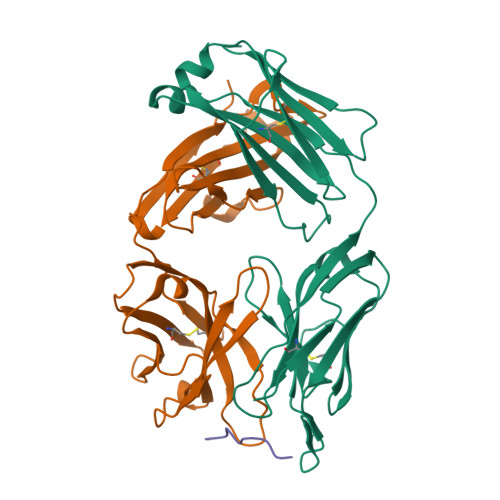 RCSB PDB - 6DCW: Crystal structure of human anti-tau antibody CBTAU-27. ...