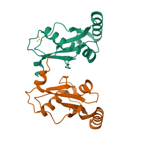 RCSB PDB - 6J04: Crystal structure of full length human LC3B delta G120 ...