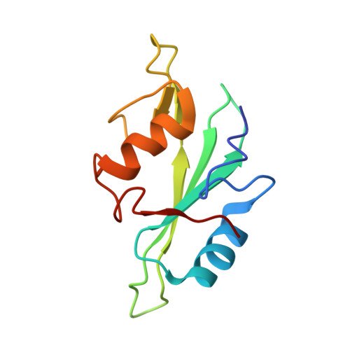 RCSB PDB - 1LUI: NMR Structures of Itk SH2 domain, Pro287cis isoform ...