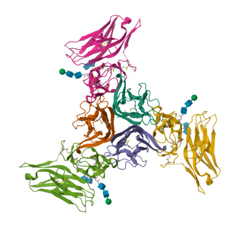 RCSB PDB - 7MSG: The crystal structure of LIGHT in complex with HVEM ...