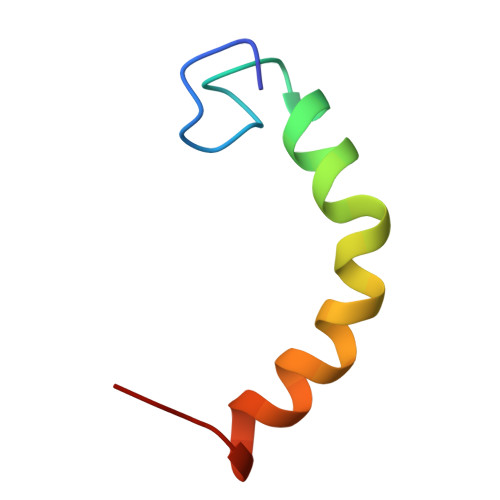 RCSB PDB - 2N2C: NMR Structure of TDP-43 prion-like hydrophobic helix ...